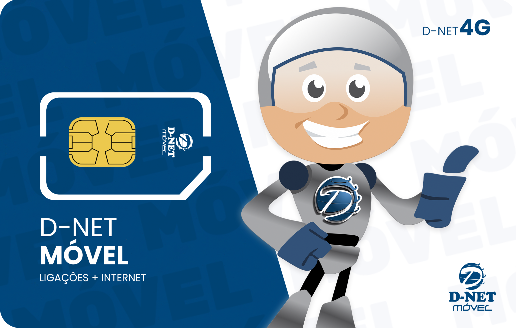 DNET MÓVEL | Ligações Ilimitadas + Gigas que acumulam